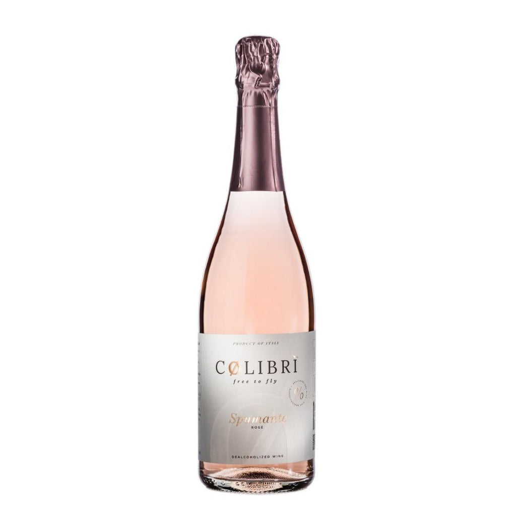 Colibri Sparkling Rosé, Premium Alcohol-Free Italian Wine – Sansorium